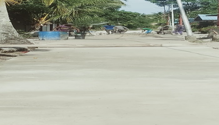 Desa Sanglar Bangun Jalan Semenisasi Sepanjang 61 Meter - Penyebar ...